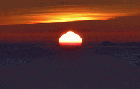 ¿Sabes qué es el Green flash o destello verde? El verdadero verde de la ...